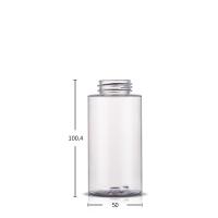 China 150ml PET Push Down Pump Dispenser Bottle Refillable Empty Plastic Container for Nail Polish Remover for sale