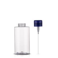 China 300ml PET Plastic Pump Bottle for Micellar Water Makeup Remover Nail Art Empty Cosmetic Container for sale