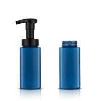China Multi-Purpose Round Blue Plastic Foamer Bottle for Personal Care and Soap Cleaning for sale
