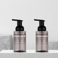 China 250ml Transparent Plastic Foam Soap Dispensers For Bathroom Countertops for sale