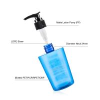 China 250ML Plastic Shampoo Bottles with Refillable Design for Shampoo Conditioner and Soap for sale
