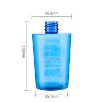 China 250ML Plastic Shampoo Bottles with Refillable Design for Shampoo Conditioner and Soap for sale