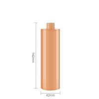 China 100ml PET Heavy Wall Plastic Cosmetic Bottle with Dropper for Essential Oil Skin Care for sale