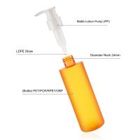 China Custom Logo Artwork Plastic Shampoo Bottles With Various Printing Options for sale