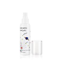 China 100ml PET Plastic Spray Bottle with Heat Transfer Printing 20/410 Neck Fine Mist Sprayer for sale