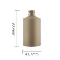 China Brown PET Plastic Cosmetic Bottle 100ml Sustainable UV Resistant Skin Care Serum for sale