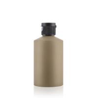 China Brown PET Plastic Cosmetic Bottle 100ml Sustainable UV Resistant Skin Care Serum for sale