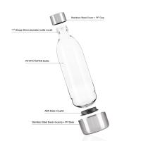 China Silk Screen Printing Logo Stainless Steel Soda Maker Bottle 20 000 PCS Supply Ability for sale
