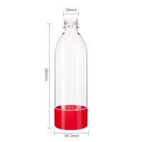 China Soda Maker Bottle Custom Logo Options Silk Print Hot Stamping And Transfer Printing for sale