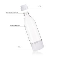 China 1000ML Home Optimal Pet Plastic Water Bottles For Sparkling Water Maker for sale