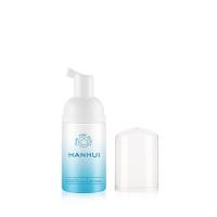 China 30ml PET Foam Pump Bottle 1oz Clear Plastic Dispenser for Hand Soap Travel for sale
