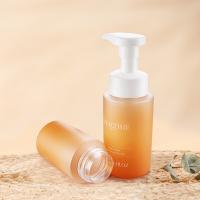 China 150ml PET Foam Pump Bottle 5oz Portable Round Plastic Foam Soap Dispenser for sale