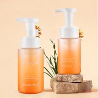 China 150ml PET Foam Pump Bottle 5oz Portable Round Plastic Foam Soap Dispenser for sale