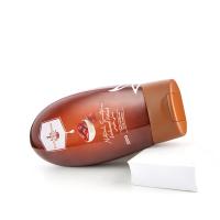 China 350ML Upside Down Oval Squeeze Bottle With Flip Lid For HDPE Cream Shampoo for sale
