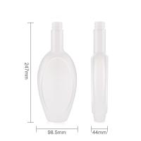 China 500ML HDPE Plastic Squeeze Bottle With Flip Lid For Shampoo And Conditioner for sale