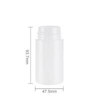 China 100ml White Solid Color  Plastic Foam Bottle With White Foam Pump And PP Cap for sale