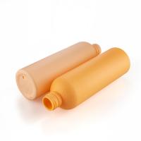 China 200ML 6.6OZ  Soft Touch Squeeze Bottle With Pump Dispenser For HDPE Shampoo for sale