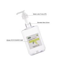 China 8.3 OZ 250ml Empty Hand Sanitizer Plastic Bottles With Left-Right Lock Pump Dispenser for sale
