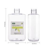 China 8.3 OZ 250ml Empty Hand Sanitizer Plastic Bottles With Left-Right Lock Pump Dispenser for sale
