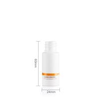 China PET 15ml Cosmetic Bottle Eco Friendly Lotion Bottle with Pump 18/410 Neck for sale