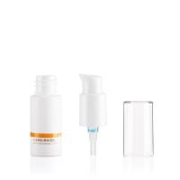 China PET 15ml Cosmetic Bottle Eco Friendly Lotion Bottle with Pump 18/410 Neck for sale