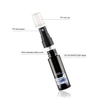 China Eco Friendly PET Small Plastic Spray Bottles 1 OZ 30 ML With Secure Cap for sale