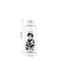 China Cylindrical Fine Mist Plastic Spray Bottles 2 OZ Color Customized With Lids for sale