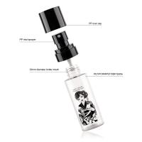 China Cylindrical Fine Mist Plastic Spray Bottles 2 OZ Color Customized With Lids for sale