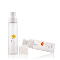 China Recyclable Empty Plastic Cosmetic Bottles Frosted Finish For Skincare for sale