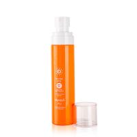 China 100ML Empty Cylinder Cosmetic Spray Bottle Plastic PCR PET R-PET Material for sale