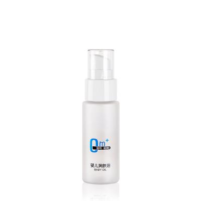China 50ml PET Lotion Bottle with Pump 24/410 Neck Travel Size Cylindrical Cosmetic Container for sale