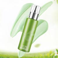 China Plastic 4 OZ Matte Cosmetic PET Bottles Custom Color With Silver Pump for sale