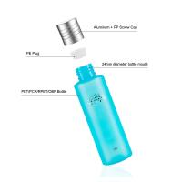 China Round Shape 4 Oz Plastic Cosmetic Bottles For Personal Care Packaging Container for sale