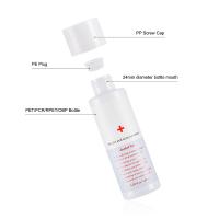China 4 oz 120ml PET Cylinder Plastic Cosmetic Bottles for Lotion Essence Moisturizer for sale