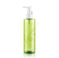 China 150ML Versatile Cylinder PET Plastic Cosmetic Bottles For Essence Oil With Pump for sale