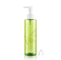 China 150ML Versatile Cylinder PET Plastic Cosmetic Bottles For Essence Oil With Pump for sale