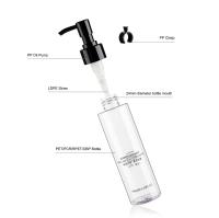China Cosmetic PCR PET 150ml Empty Plastic Bottles For Skin Care Products for sale