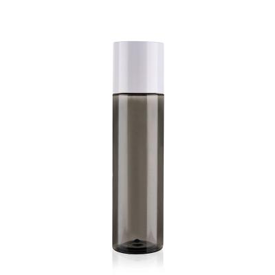 China Custom Color 5 OZ 150ml Cylinder PET PCR Plastic Bottle Cosmetic for Emollient Water for sale