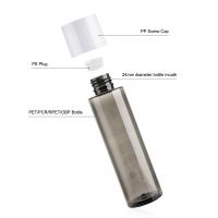 China Custom Color 5 OZ 150ml Cylinder PET PCR Plastic Bottle Cosmetic for Emollient Water for sale