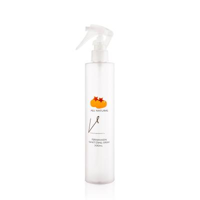 China 300ml PET Plastic Spray Bottle with Trigger Pump 24/410 Neck Screen Print Logo for sale