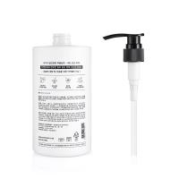 China 25 OZ Large White Shampoo Bottle Private Logo With Lotion Pump for sale