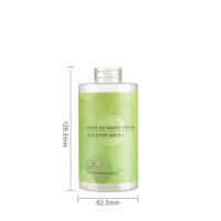 China 10oz Micellar Cleansing Water Empty Plastic Bottles With Push Down Pump Dispenser for sale