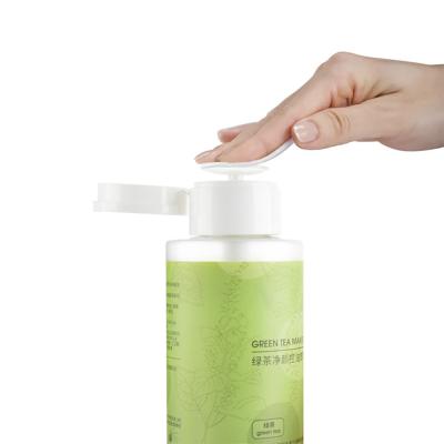 China 300ML Empty Plastic Bottles With Push-Down Pump Dispenser For Micellar Cleansing Water for sale