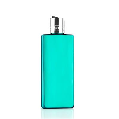 China 200ML Shampoo Bottle Metal Color With Aluminium Disc Cap for sale