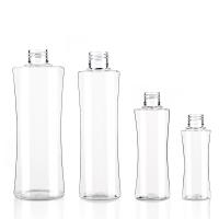 China Recyclable PET Plastic Cosmetic Bottles 60ml 100ml 200ml 300ml Skincare Packaging for sale
