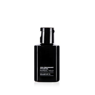 China 20ml PET Square Styling Gel Bottle with Flip Cap Refillable Travel Container for sale