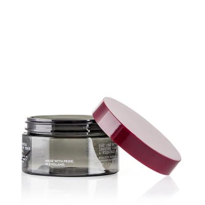 China 30ml Transparent Gray PET Wide Mouth Jar for Eye Cream with Screw Cap for sale