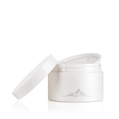 China 300ML Shiny Pearl Color Cream Jars with Hand Pull Pad Wide Mouth Screw Cap 10 OZ for sale