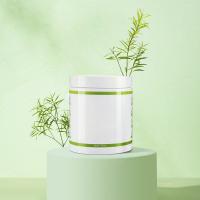 China Recyclable PET PCR 500ml Wide Mouth Plastic Jars for Body Scrub Packaging for sale