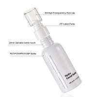 China 100ml Body Lotion Bottle Custom Boston Round Bottle for Cosmetic Packaging for sale